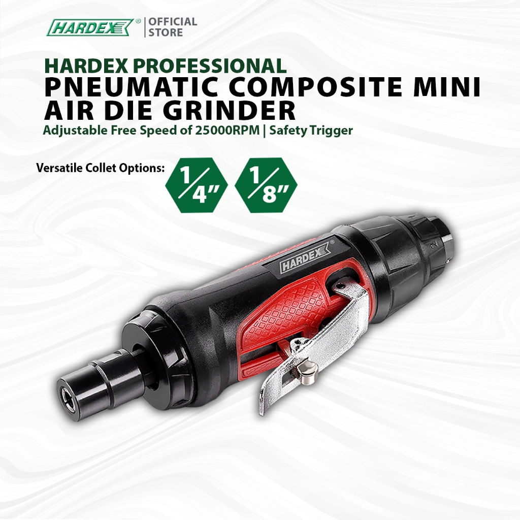 HARDEX Professional Pneumatic Composite Mini Air Die Grinder - P ...