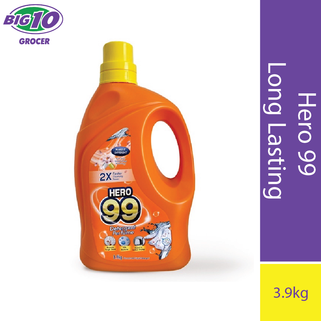 Hero 99 Detergent Perfume Long Lasting Fresh Scents (Perfume Floral 3 ...