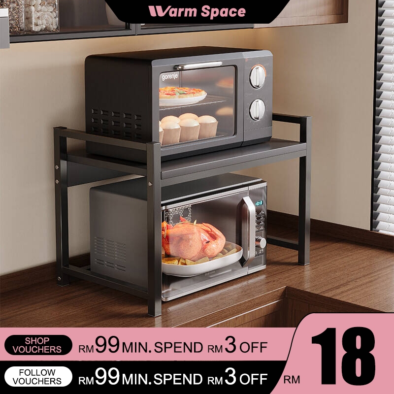 Microwave Rack Oven Rack Kitchen Rack Multi-layer Storage Rack Desktop ...