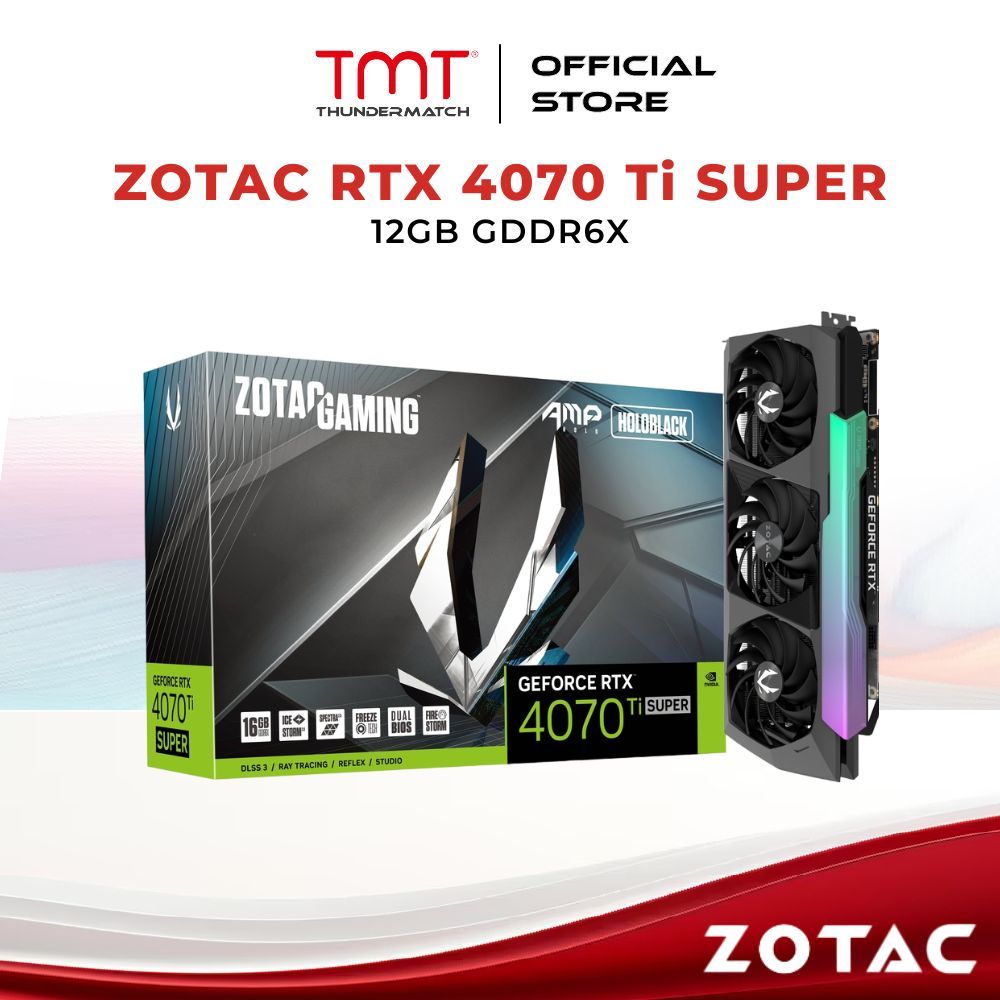 TMT ZOTAC GAMING GeForce RTX 4070 SUPER Trinity / RTX 4070 SUPER Twin ...