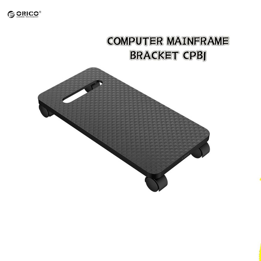 ORICO TOOLS DESKTOP CASING BRACKET WITH WHEEL (BLACK) CPB1 | Shopee ...