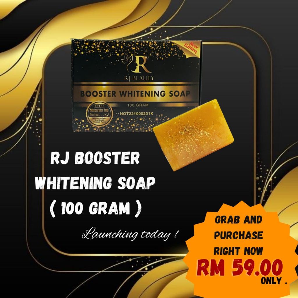 RJ BOOSTER SOAP 100G | Shopee Malaysia