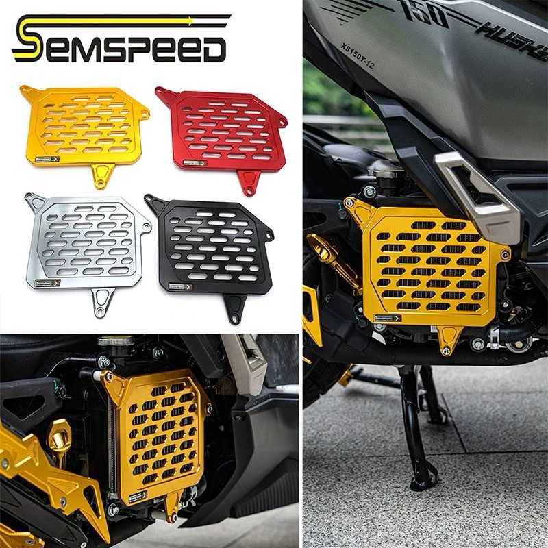 Husky150 CNC Radiator Cover Radiator Net Radiator Grill NottyBoy Design ...