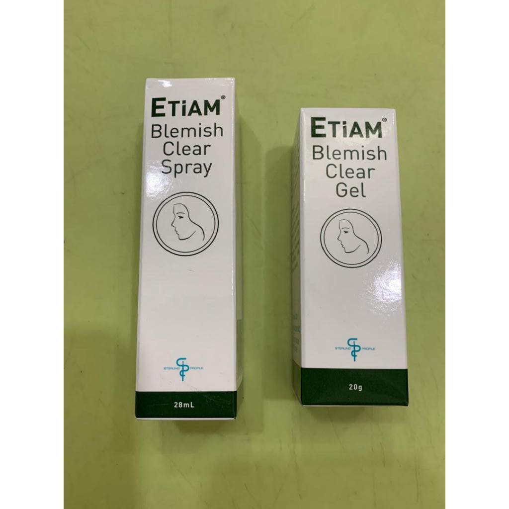 Etiam Blemish Clear Gel / Spray ORIGINAL & LONG EXPIRY | Shopee Malaysia