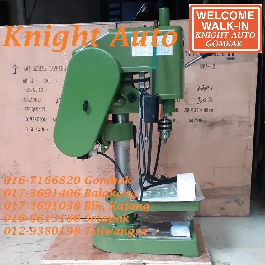 West Lake SWJ-12A Tapping Machine M12, 370W, 930rpm, 48kg | Shopee Malaysia