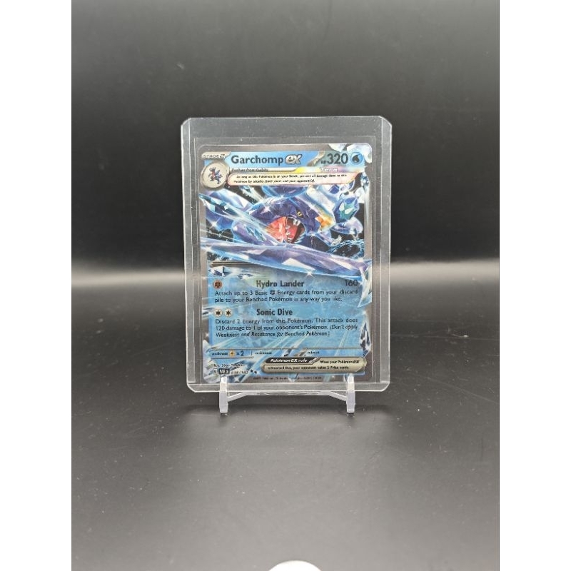 Garchomp Ex 038/182 Ultra Rare Paradox Rift (Water Pokémon) | Shopee ...