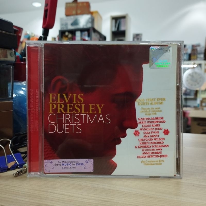 (CD) ELVIS PRESLEY - CHRISTMAS DUETS | Shopee Malaysia