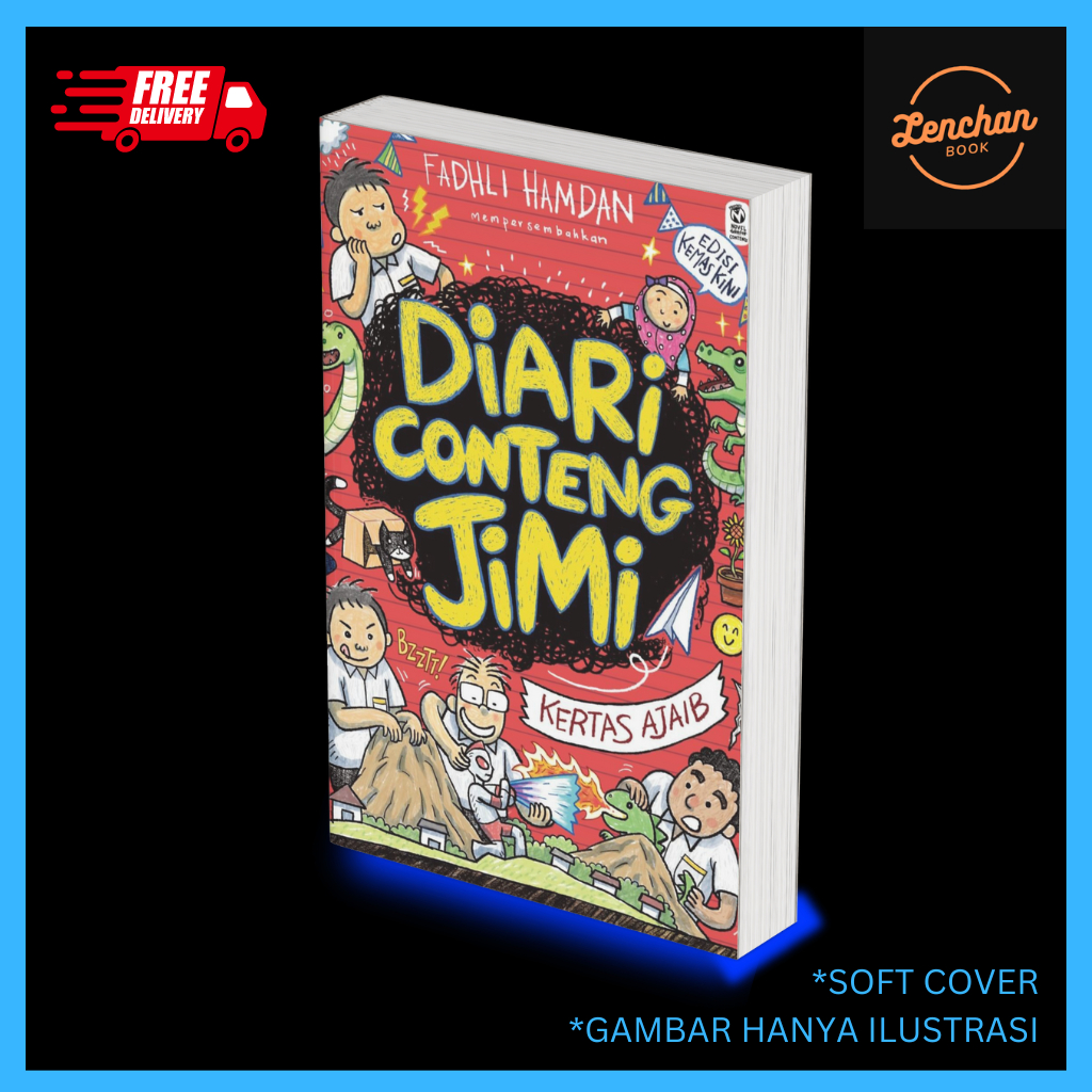Diari Conteng Jimi #3: Kertas Ajaib (Edisi Kemas Kini) | Shopee Malaysia