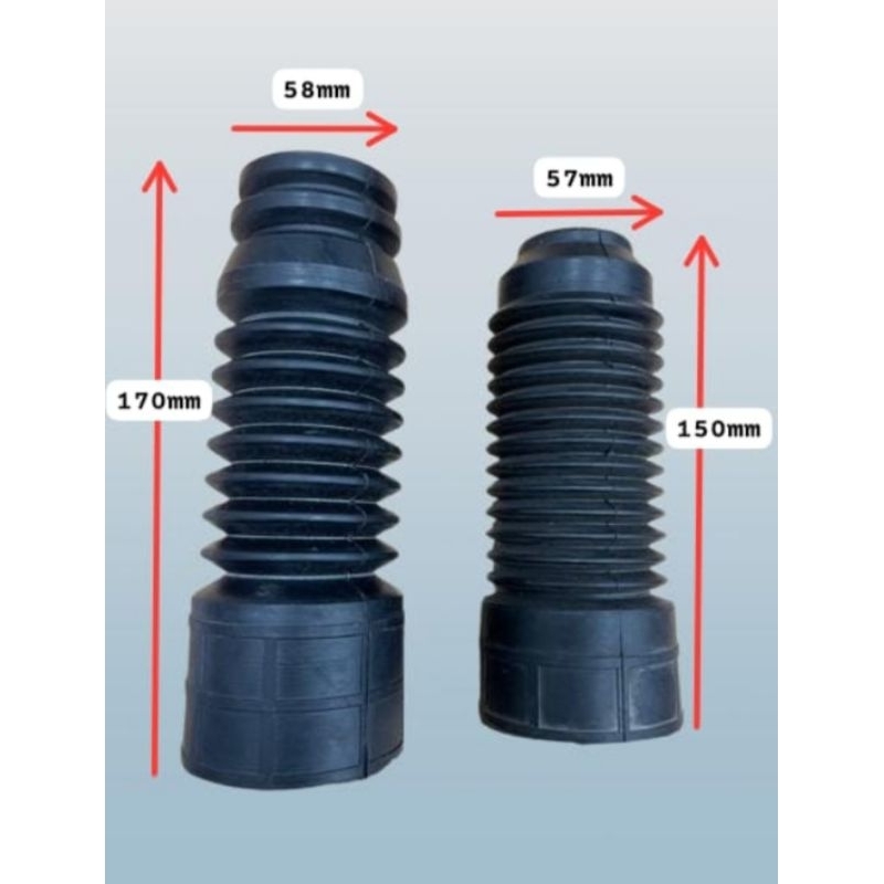 Absorber Dust Cover With Stopper Function (Made In Malaysia) | Shopee ...