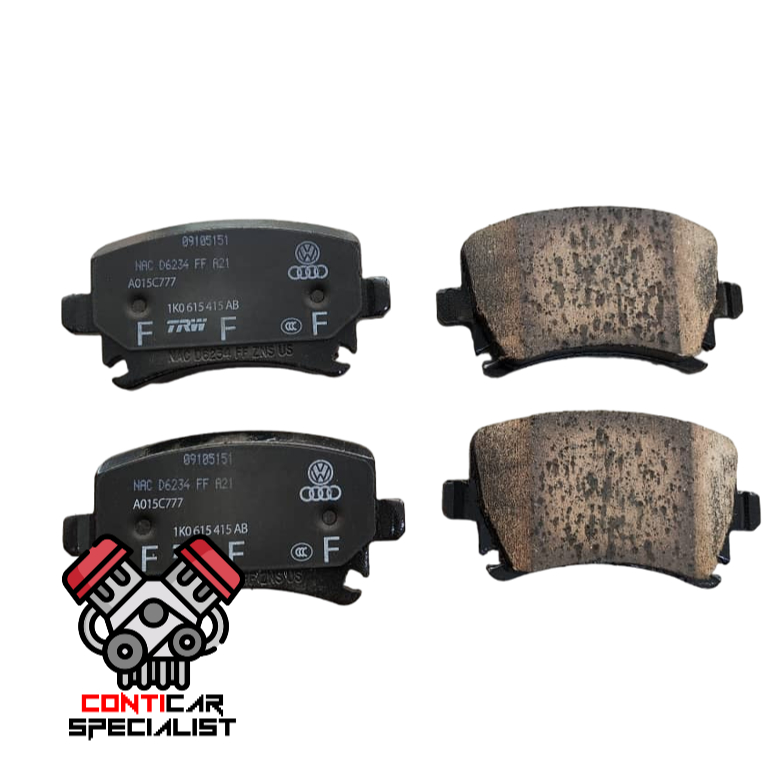 1K0698451H REAR BRAKE PAD SET FOR VW GOLF MK5 MK6 EOS PASSAT B6 B7 ...