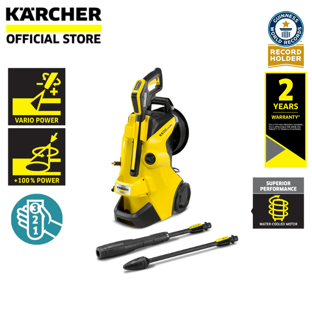 Karcher K4 Premium Power Control, High Pressure Washer Water Jet Water ...