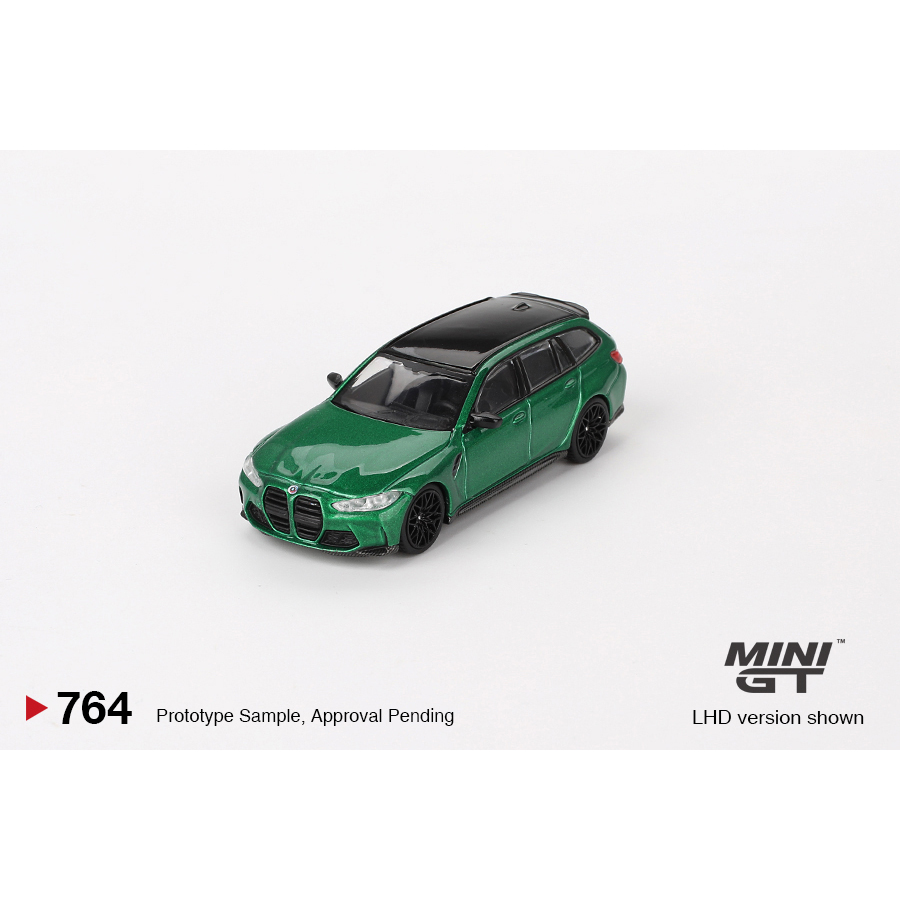 Mini GT 764 BMW M3 Competition Touring Isle of Man Green Metallic ...