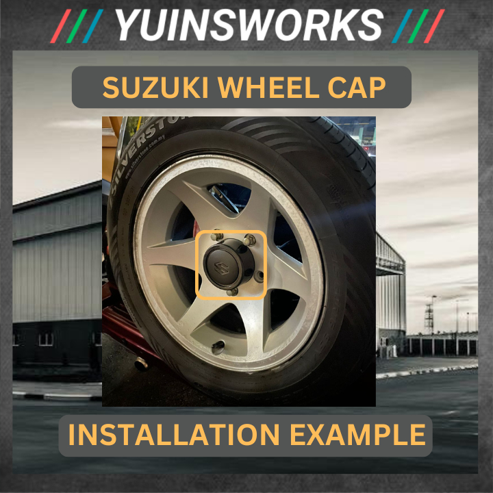 Jimny Vitara Suzuki 4x4 OEM Wheel Cap Tyre Cover Wheel Cover Tyre Cap ...