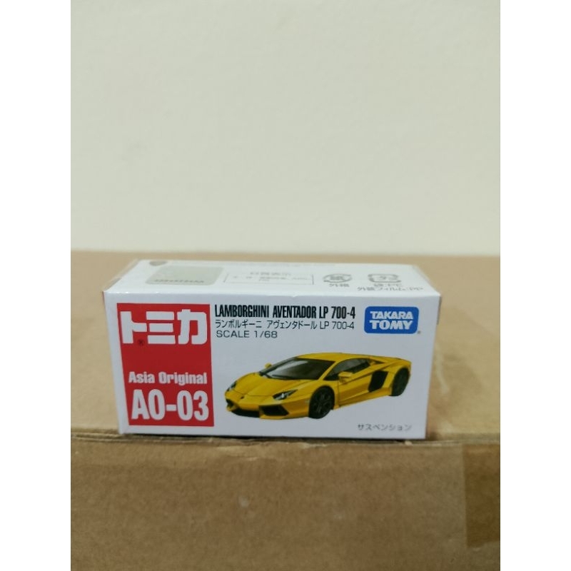 Tomica Takara Tomy Diecast Cars 1:68 Scale Lamborghini Aventador LP 700-4 | Shopee Malaysia