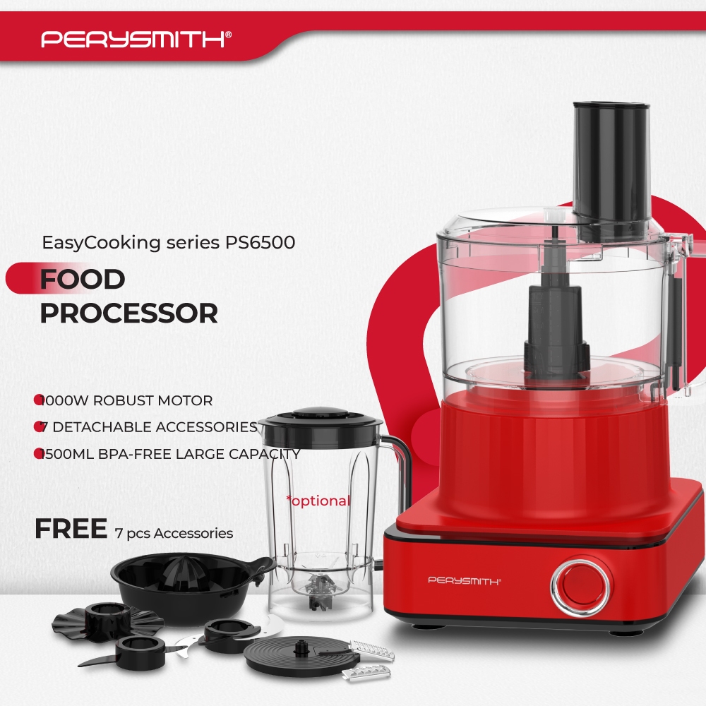 PerySmith Multi-Function Food Processor EasyCooking Series PS6500 | Shopee Malaysia