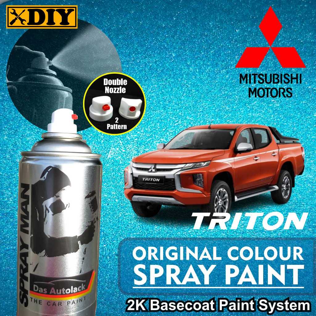 Mitsubishi Triton Spray Paint For Touch Up All Original Factory Colours ...