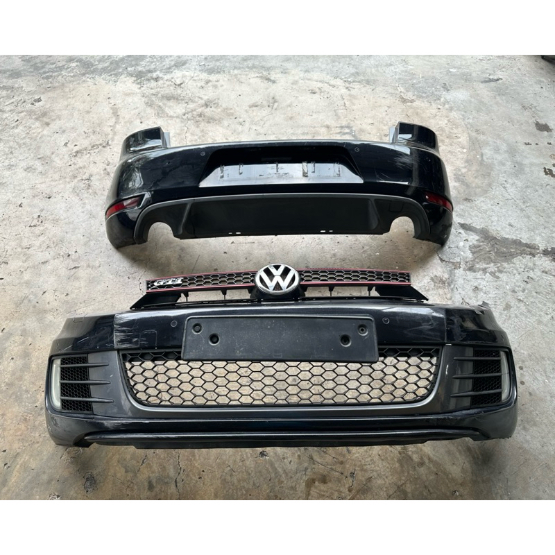 Volkswagen golf MK6 GTI bumper set original | Shopee Malaysia