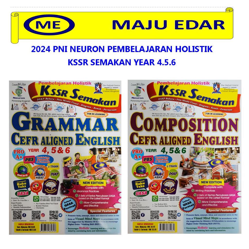 2024 PNI NEURON PEMBELAJARAN HOLISTIK KSSR SEMAKAN YEAR 4.5.6 GRAMMAR ...