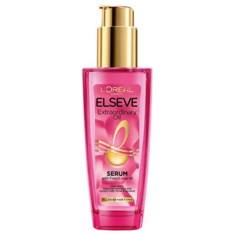 LOREAL ELSEVE EXTRAORDINARY OIL PINK 100ML | Shopee Malaysia