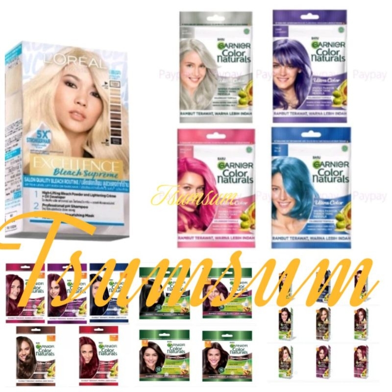 Garnier Hair Color Natural Ultra Color Pastel (New)/ Cool ASH /. 5.32 ...