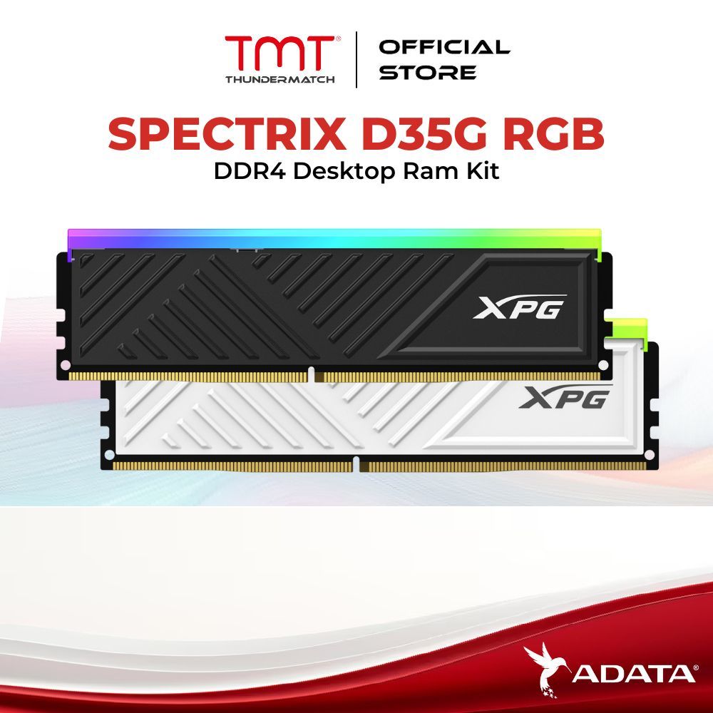 TMT Adata XPG Gaming Spectrix D35G RGB DDR4 Desktop RAM Kit (8GBx2 ...