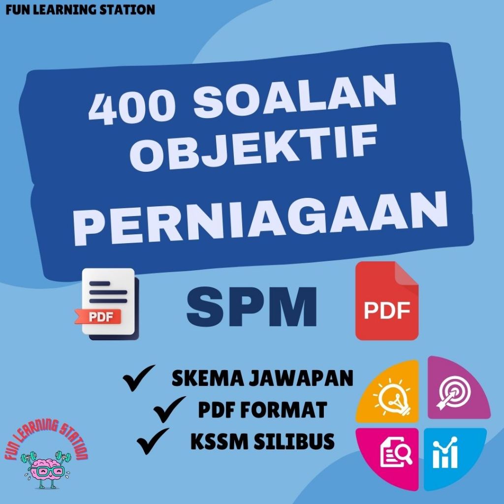 400 soalan Latihan Objektif Perniagaan SPM KSSM Business Practice 400 ...