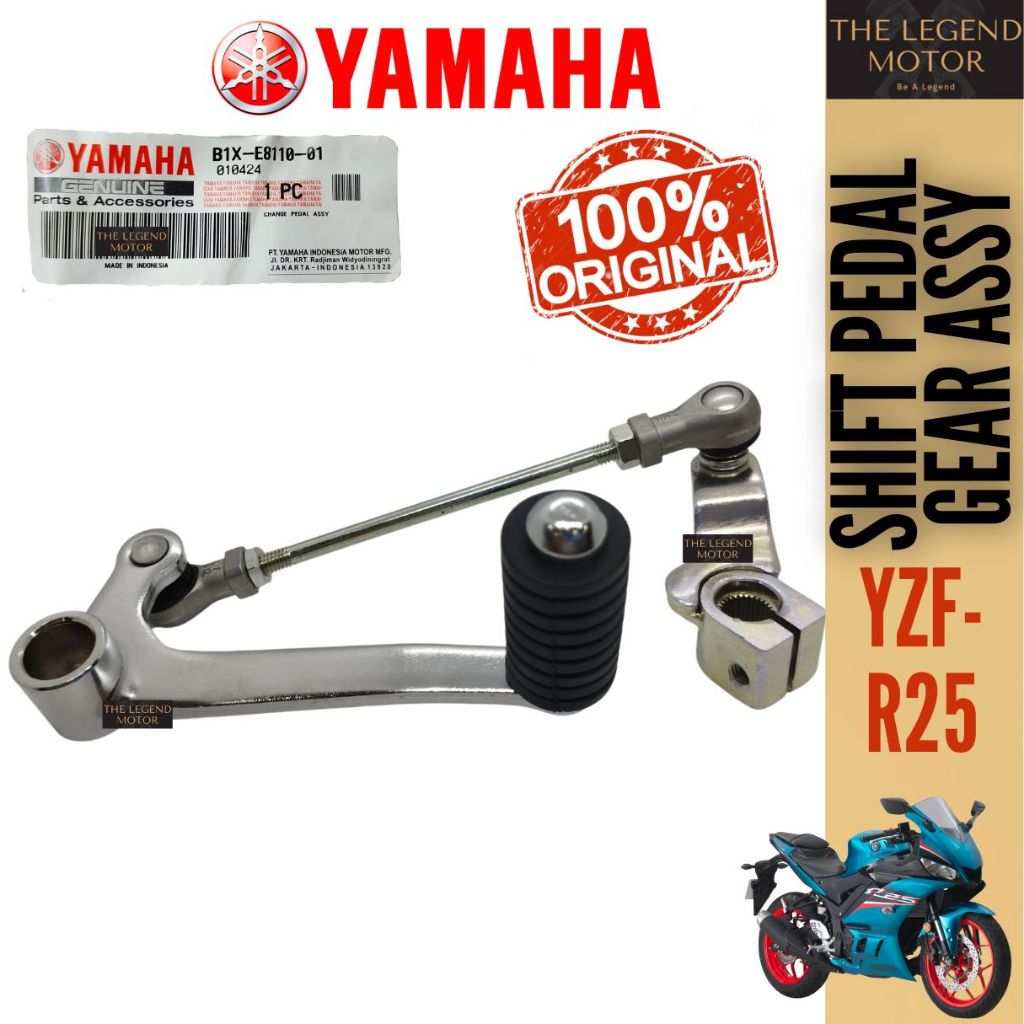 YZF R25 V1 V2 R3 LEVER GEAR PADEL SHIFT LEVER KIT PEDAL PEMIJAK MASUK ...