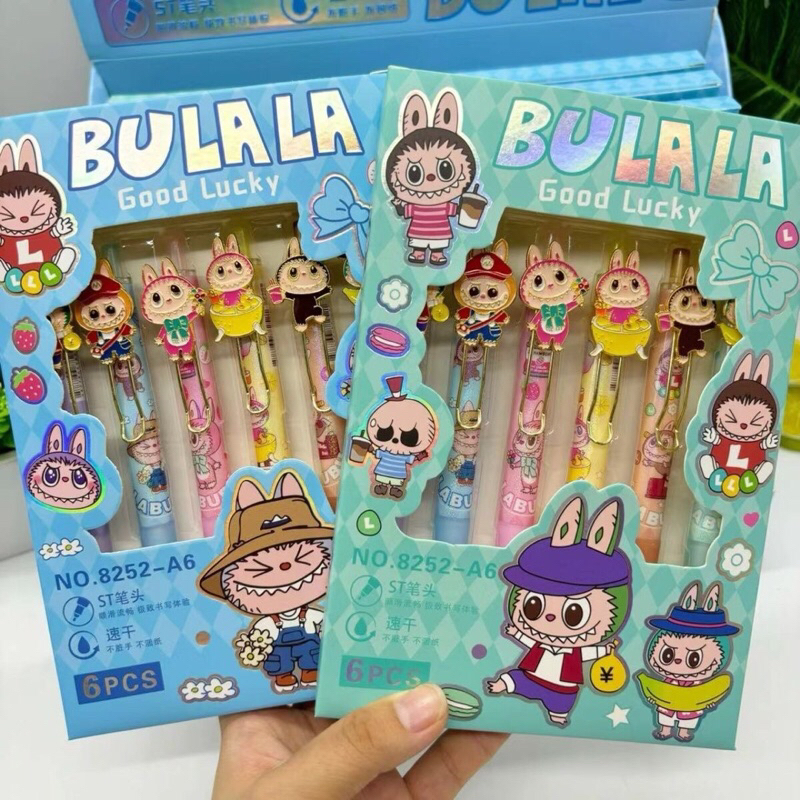 LALA Cartoon Gel Pen Stickers for Students - Water-based Pens BULALA ...