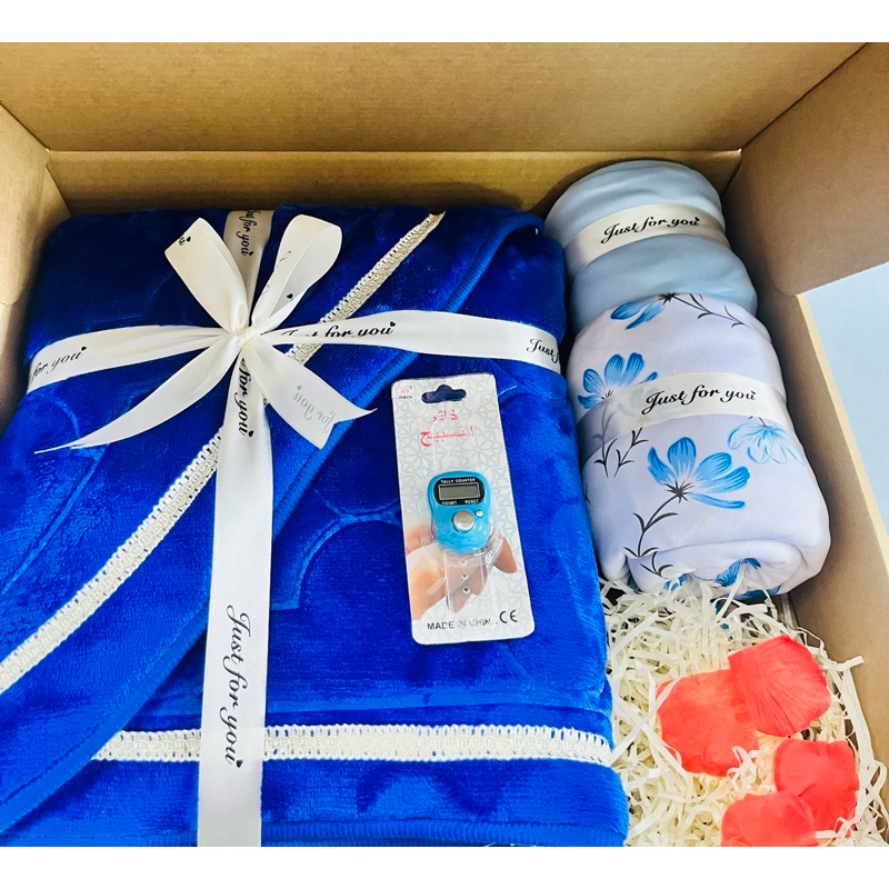 SET GIFT BOX PEREMPUAN SEJADAH KUBAH DAN SET TELEKUNG | Shopee Malaysia