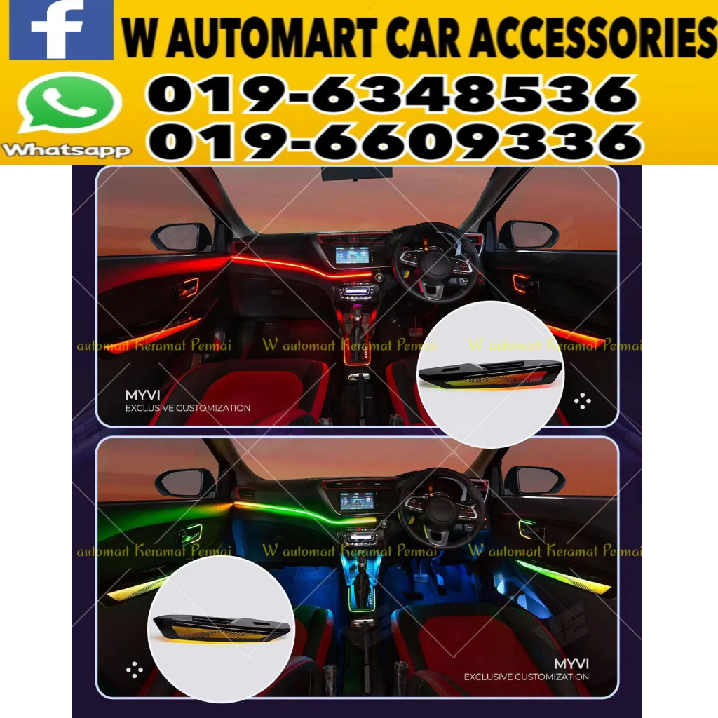 PERODUA BEZZA 2016-2024 OEM AMBIENT LIGHT INTERIOR LED LIGHT | Shopee ...