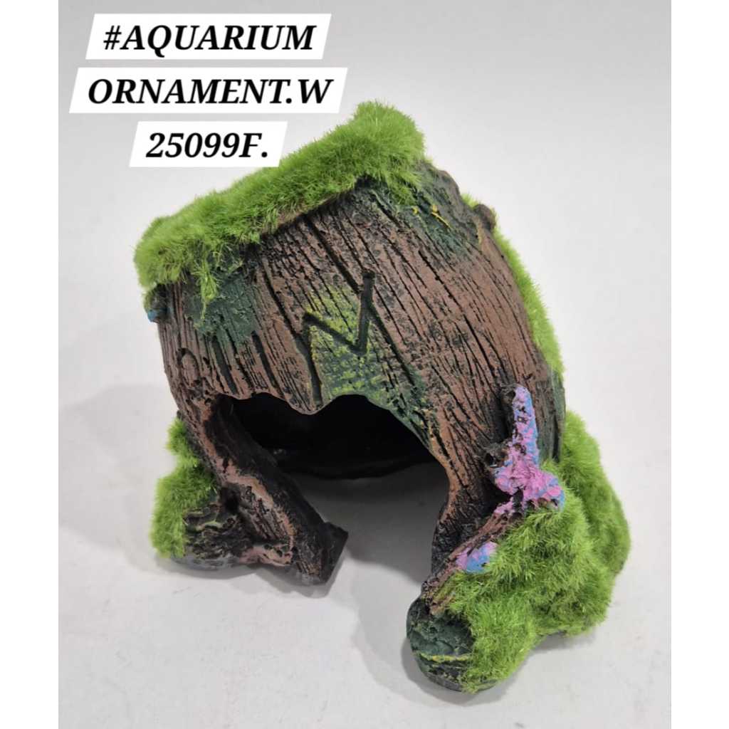 Barrel Aquarium Ornament Fish Deco Decoration AD3123MB AD154B W25099F ...