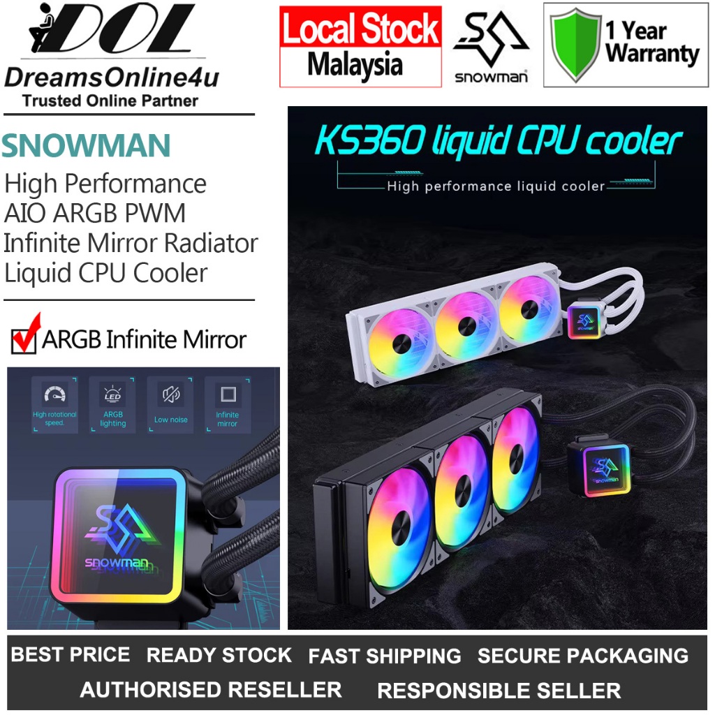 Snowman KS360 High Performance Infinite Mirror 3-Phase Motor Dynamic ...