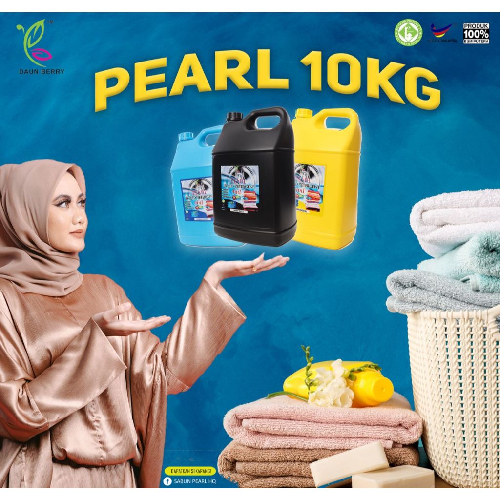 Sabun basuh baju detergent sabun dobi paling wangi 10kg by Sabun Pearl ...