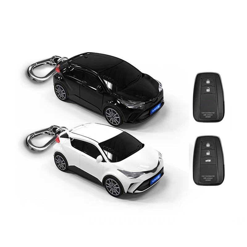 MOOGU Toyota CHR TOY CAR Design Car Key Remote Key Cover Casing for ...