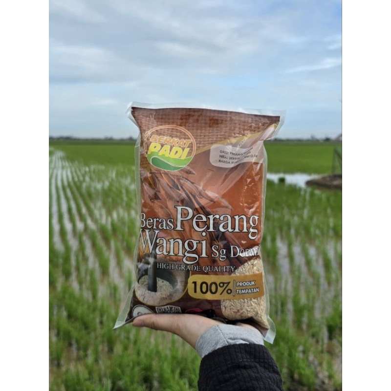 Beras Perang Wangi Berkat Padi 1 Kg Tanpa Bau Kepam | Shopee Malaysia