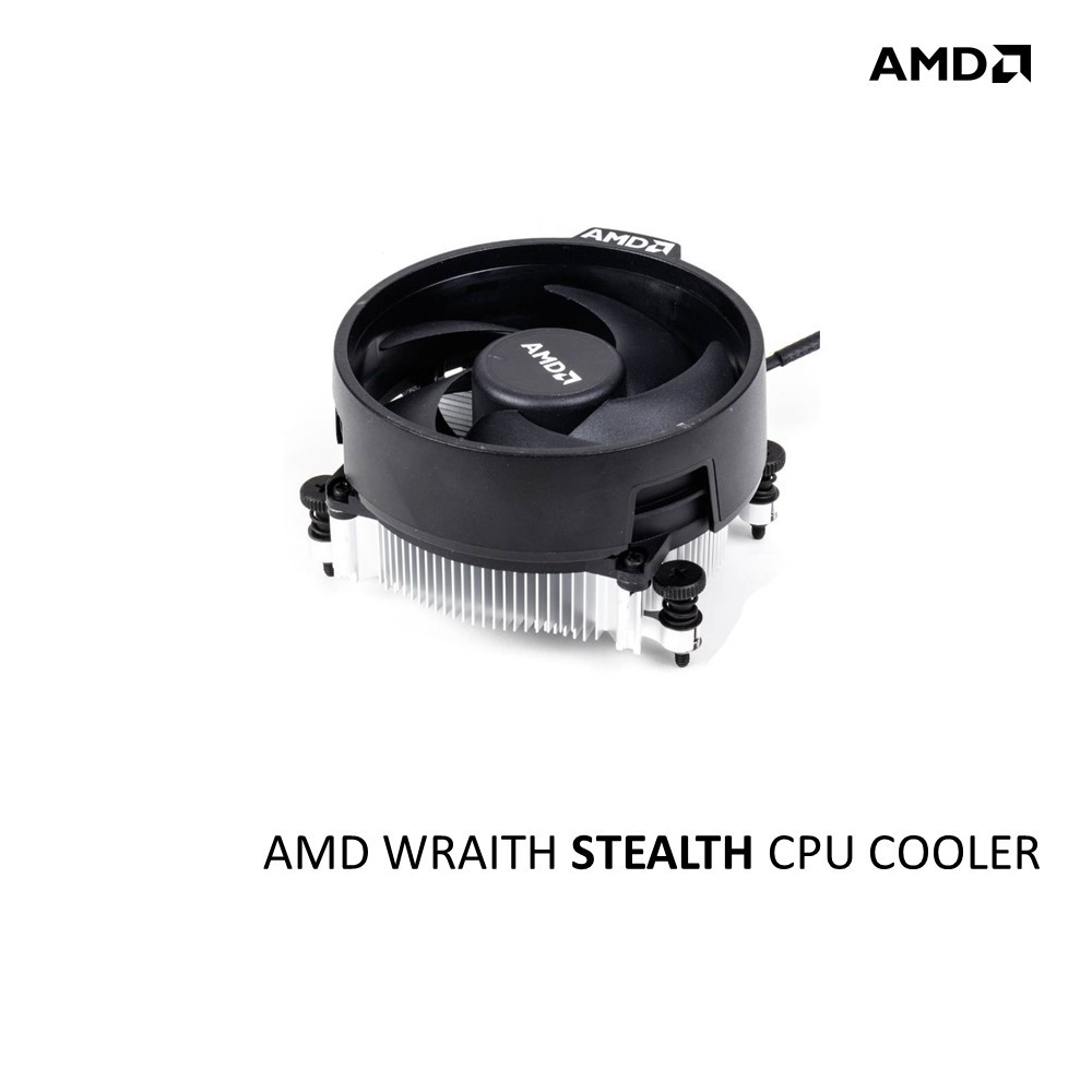AMD AM4 Wraith Stealth CPU Cooler | Shopee Malaysia