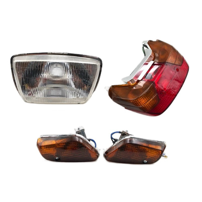VISS YAMAHA Y110 SS SS110 HEAD LAMP LAMPU DEPAN / FRONT SIGNAL SET ...
