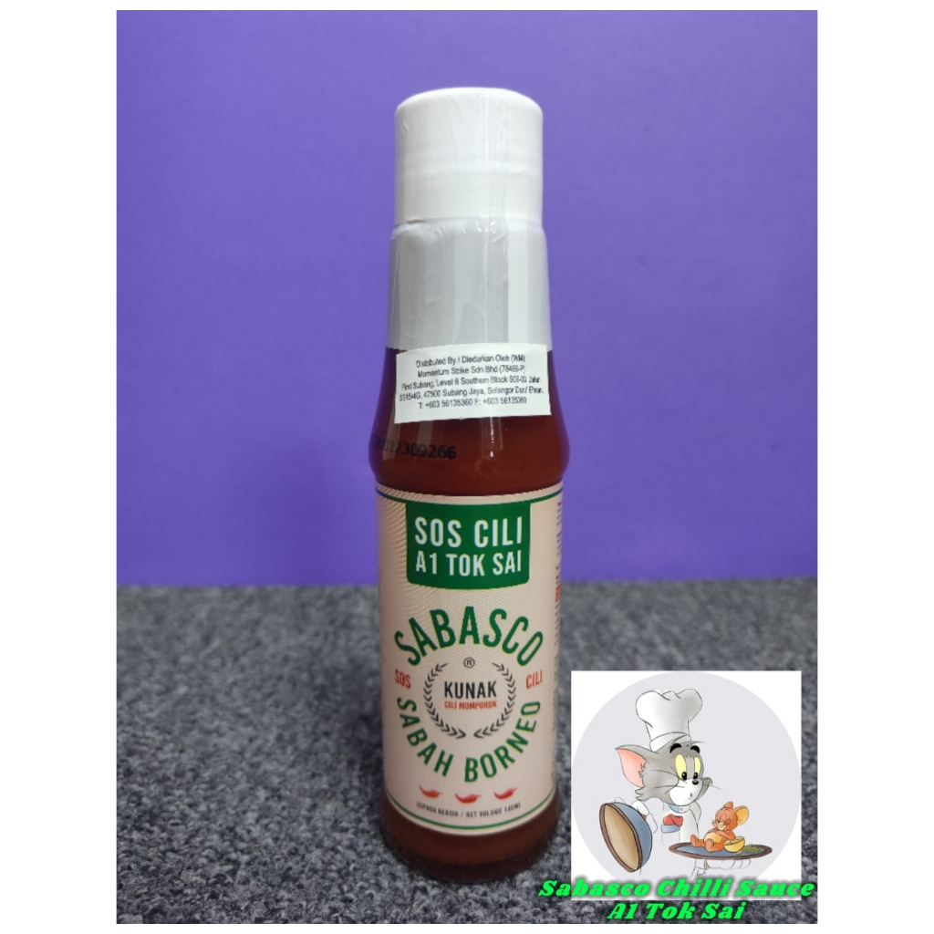 MUST TRY!! (Sabah) Sabasco Chilli Sauce A1 Tok Sai Flavour (140ml ...