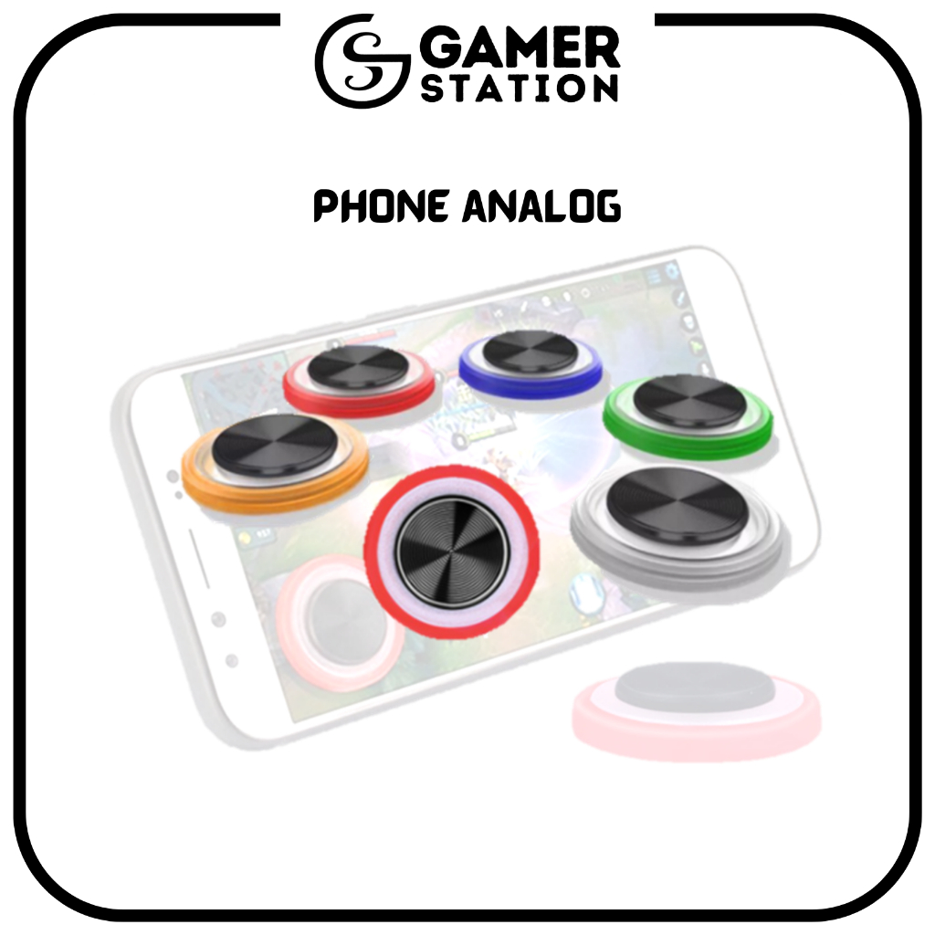 Mobile Joystick Analog Button Controller Game Phone Tablet Q8 PLUS for ...