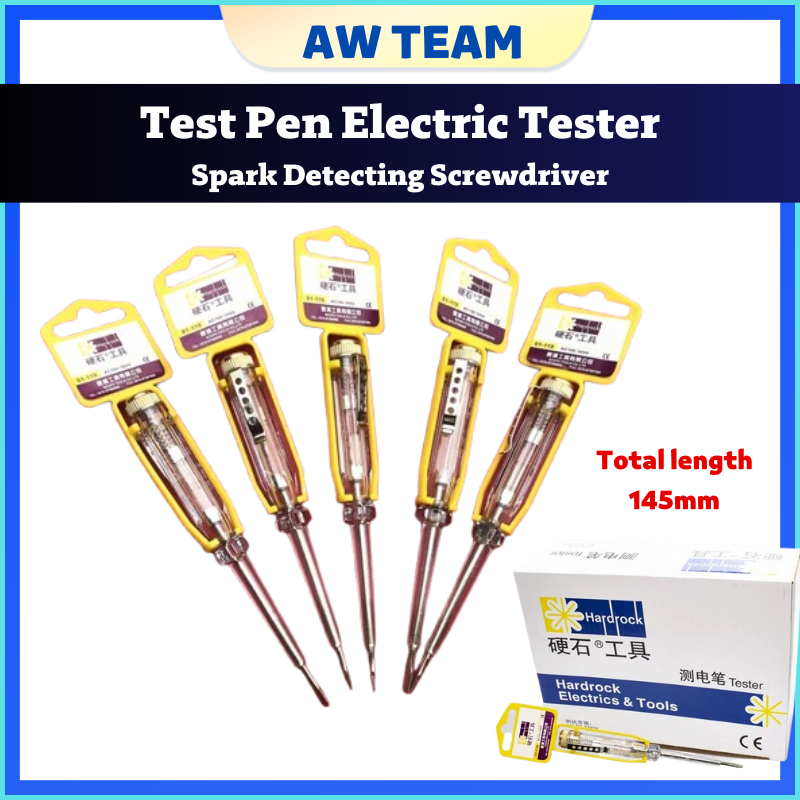 Test Pen Electric Tester Spark Detecting Screwdriver | Shopee Malaysia