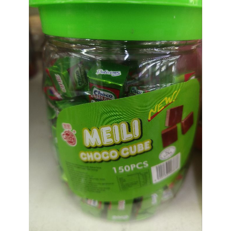CHOCO CUBE MEILI (150 PCS) | Shopee Malaysia