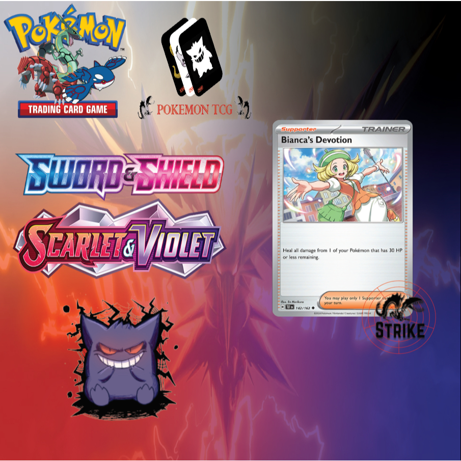 Pokemon Trainer Card - Bianca's Devotion 142/162 SV05 Temporal Forces ...