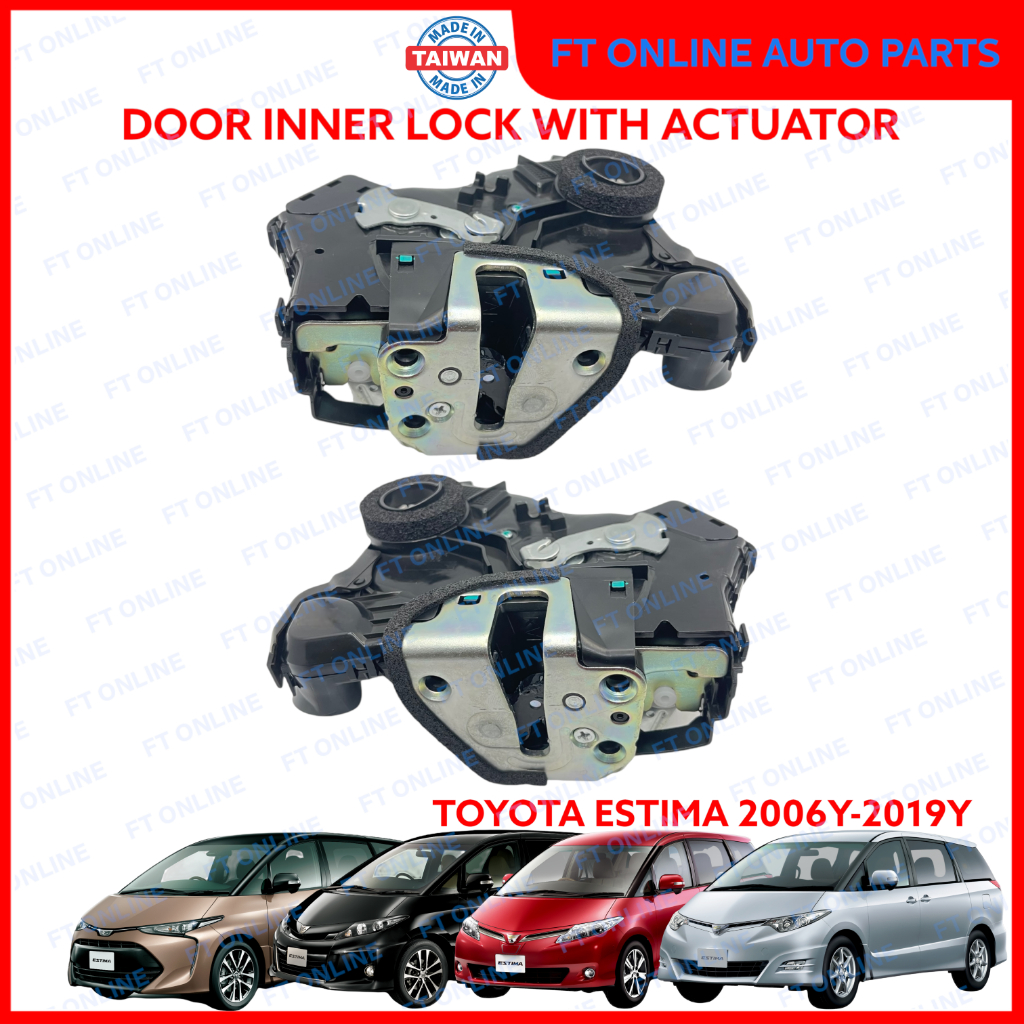 TOYOTA ESTIMA 2006-2019 ACR50 DOOR INNER LOCK LATCH WITH ACTUATOR 2007 ...
