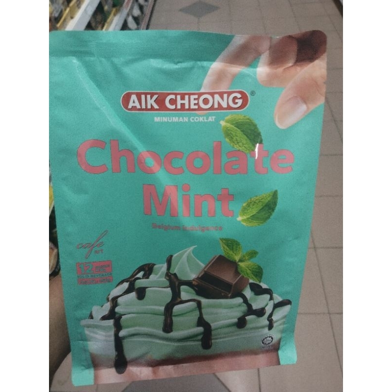 Aik Cheong Minuman Coklat Art Cafe Chocolate Mint Belgium Indulgence ...