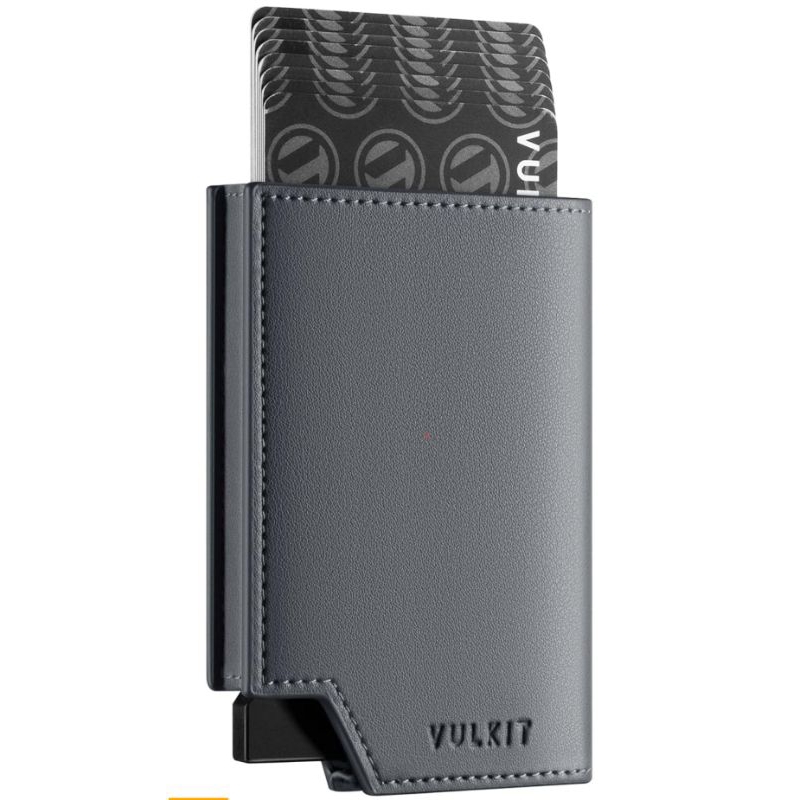 VULKIT Men's Wallet Minimalist Pop Up Card Holder RFID Blocking ...