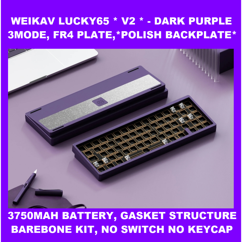 LUCKY65 V2 MALAYSIA READY STOCK WEIKAV KEYBOARD | Shopee Malaysia