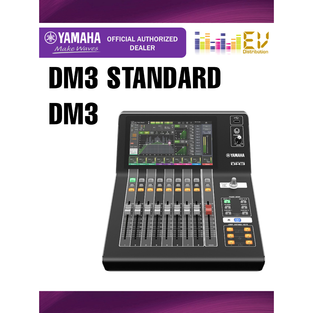 [YAMAHA] DM3 DM3S DIGITAL MIXER MIXING CONSOLE RK-DM3 RACK MOUNT ...