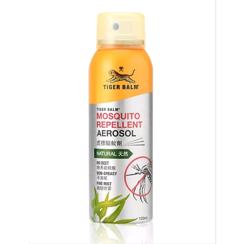 TIGER BALM MOSQUITO REPELLENT AEROSOL 120ML | Shopee Malaysia
