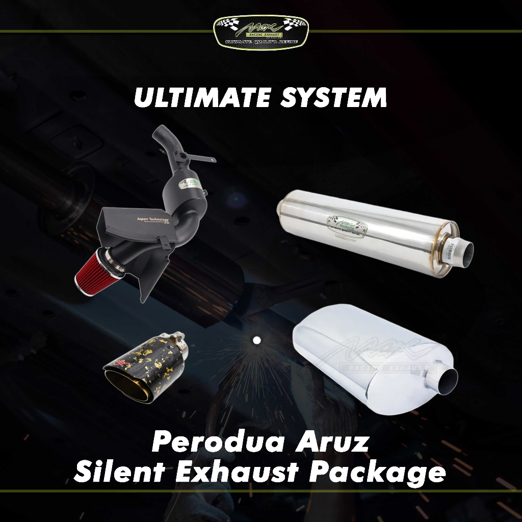 Perodua Aruz Silent Exhaust Package | Shopee Malaysia