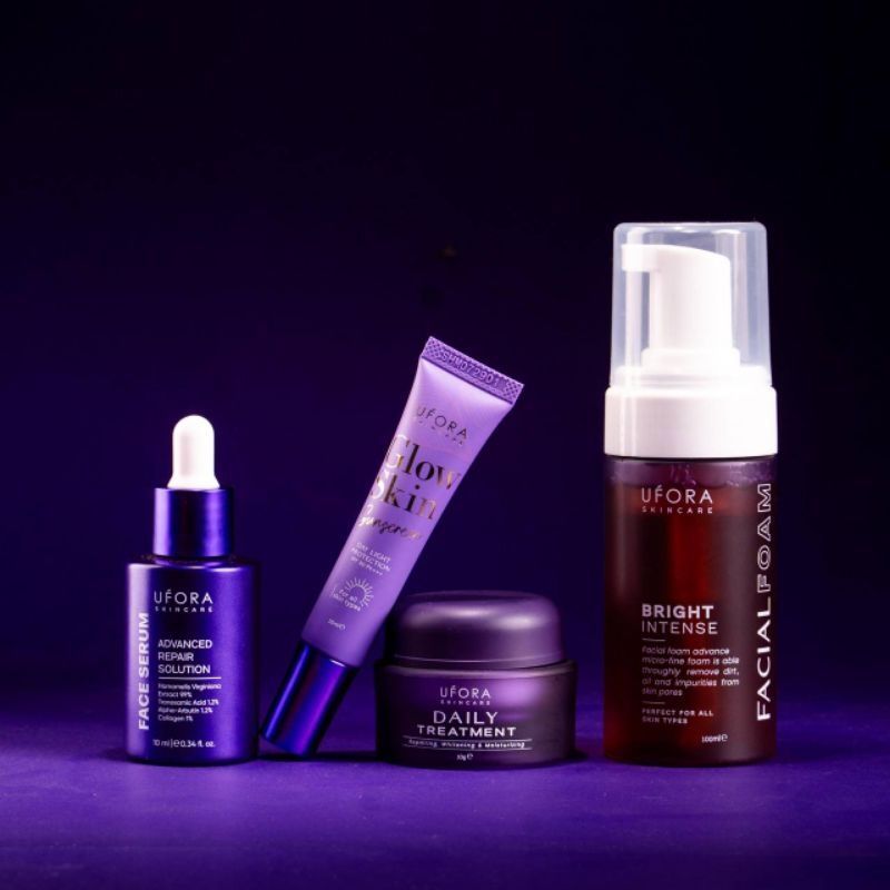 UFORA PRODUK CLEANSER, SERUM, TONER, SUNSCREEN & TREATMENT CREAM ...